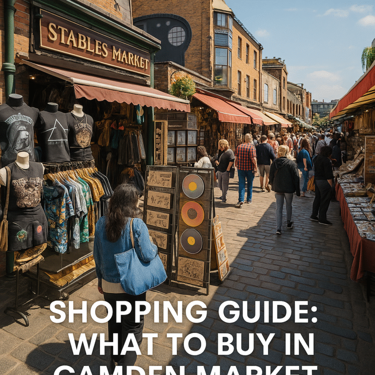 Shopping in Camden – What to Buy, Where to Go [2024 Guide]